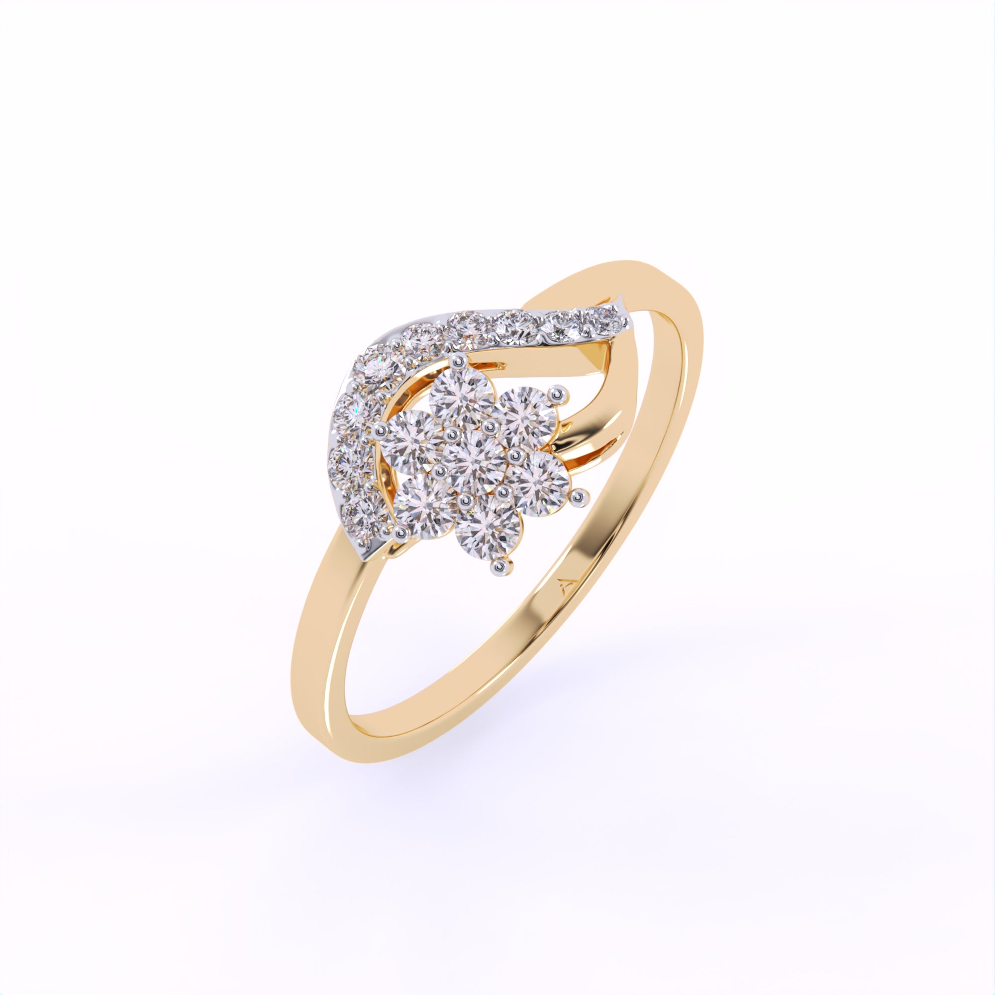 Buy Infinity Flora Diamond Ring Online | Aurelia Diamonds